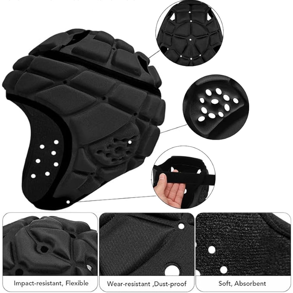 Children Rugbyfootball Crash Helmet, Soft Helmet Soccer Headgear Scrum ...