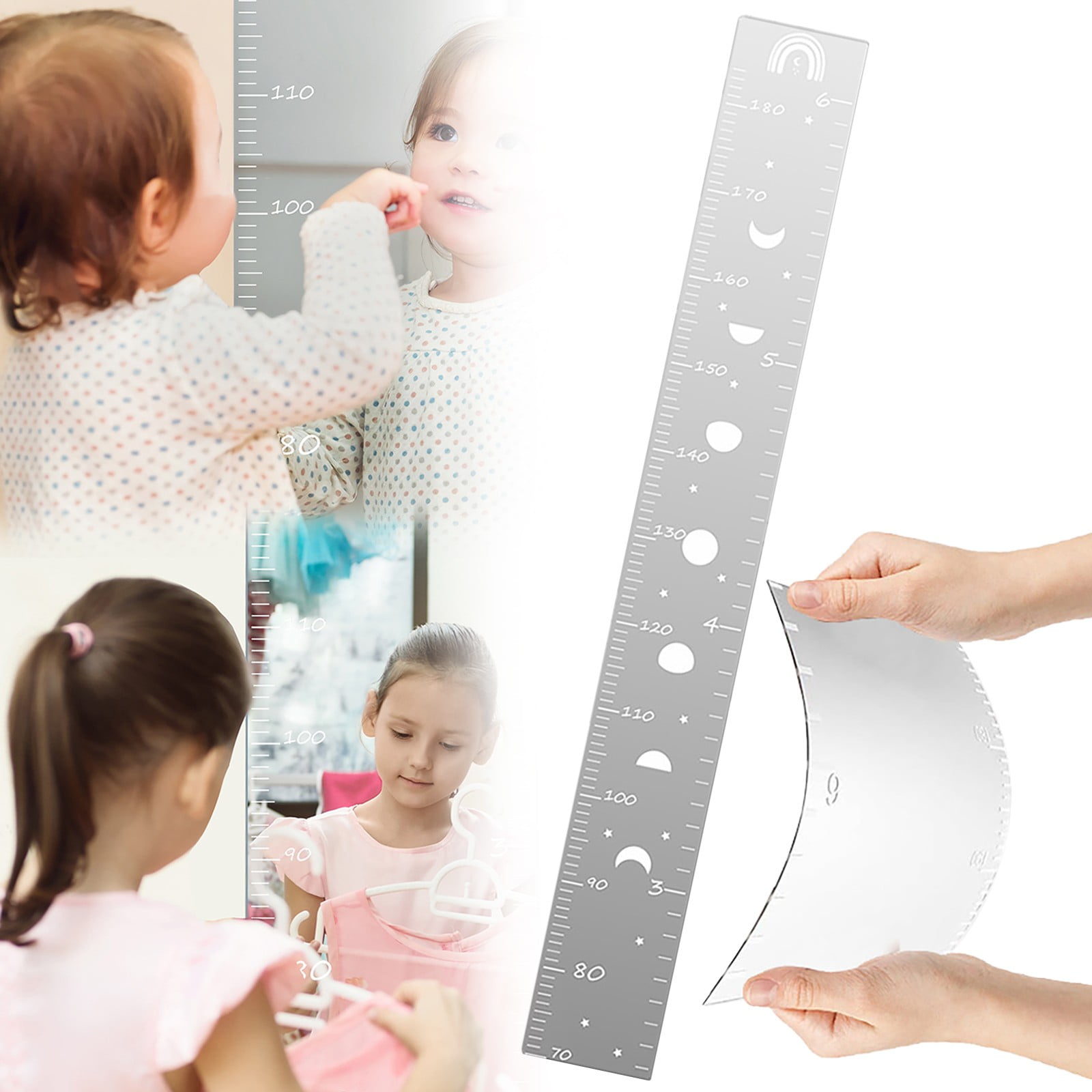 Children'S Acrylic Height Measuring Ruler Jmu013|Puzzle Growth Growth ...