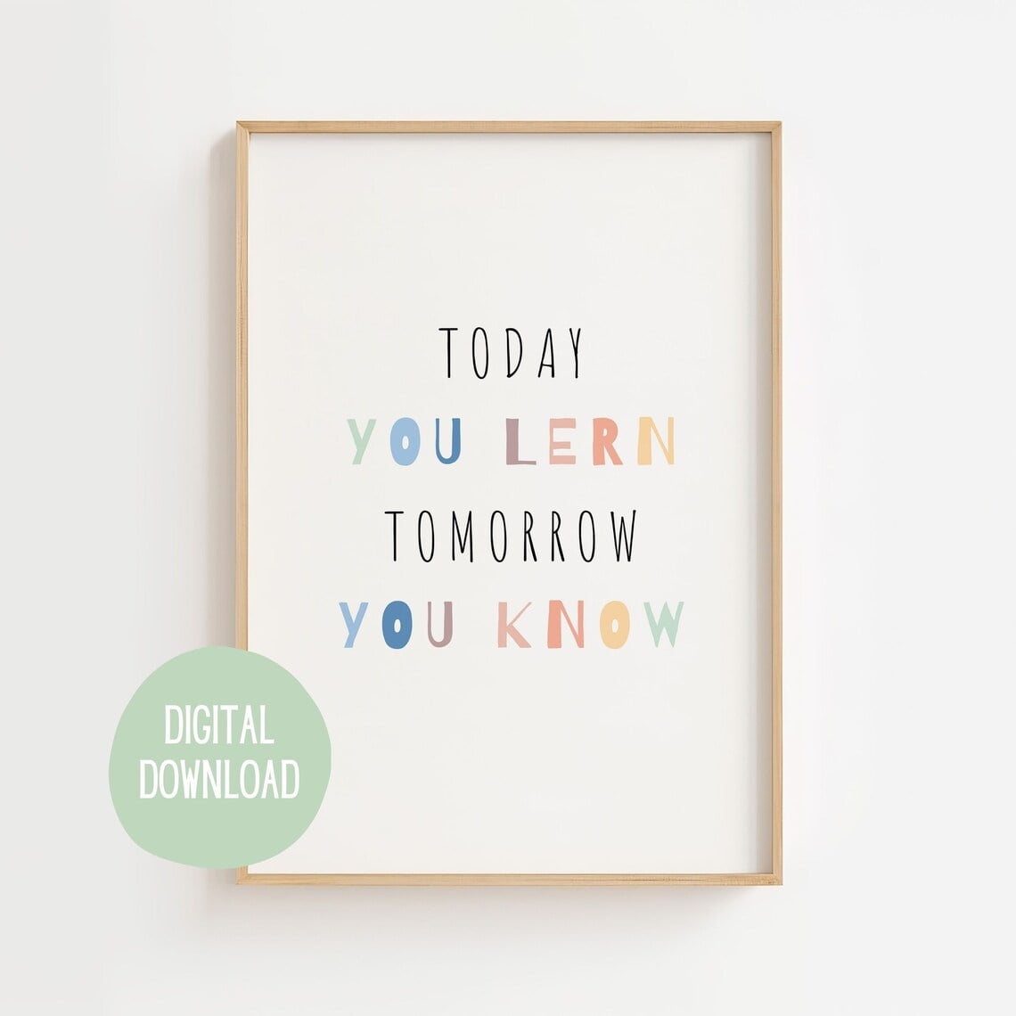 Children'S Affirmations Poster, Inspirational Poster, Classroom ...