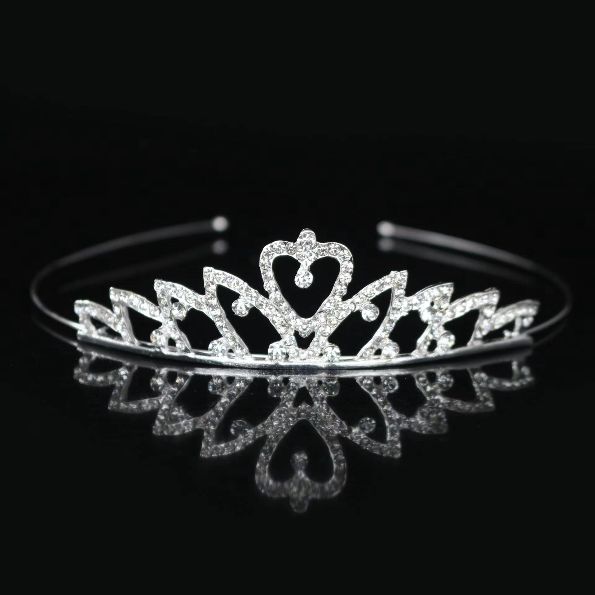 Children'S Crown Hairband Little Girl Alloy Crown Hair Accessories ...