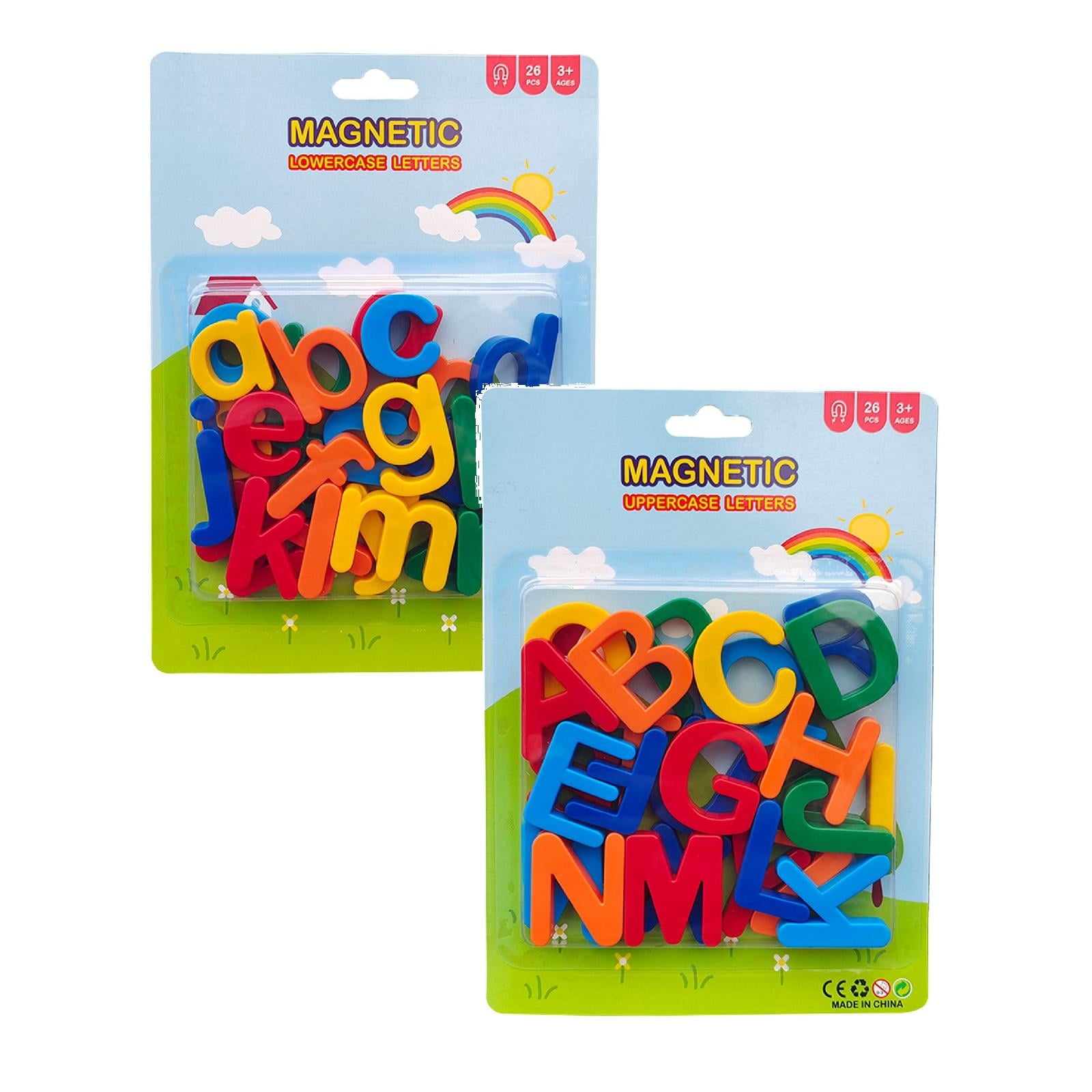 Children'S Digital Stickers English Letters Refrigerator Stickers ...