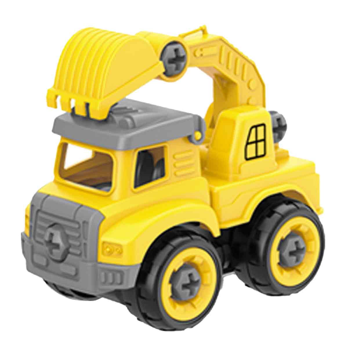Children'S Disassembly And Assembly Engineering Vehicle Mixing Toy ...