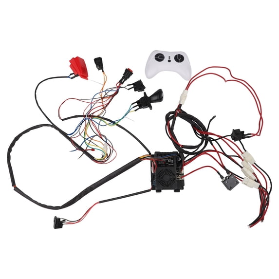 Children'S Electric Car Wiring Harness Conversion Kit 24V Diy Wiring ...