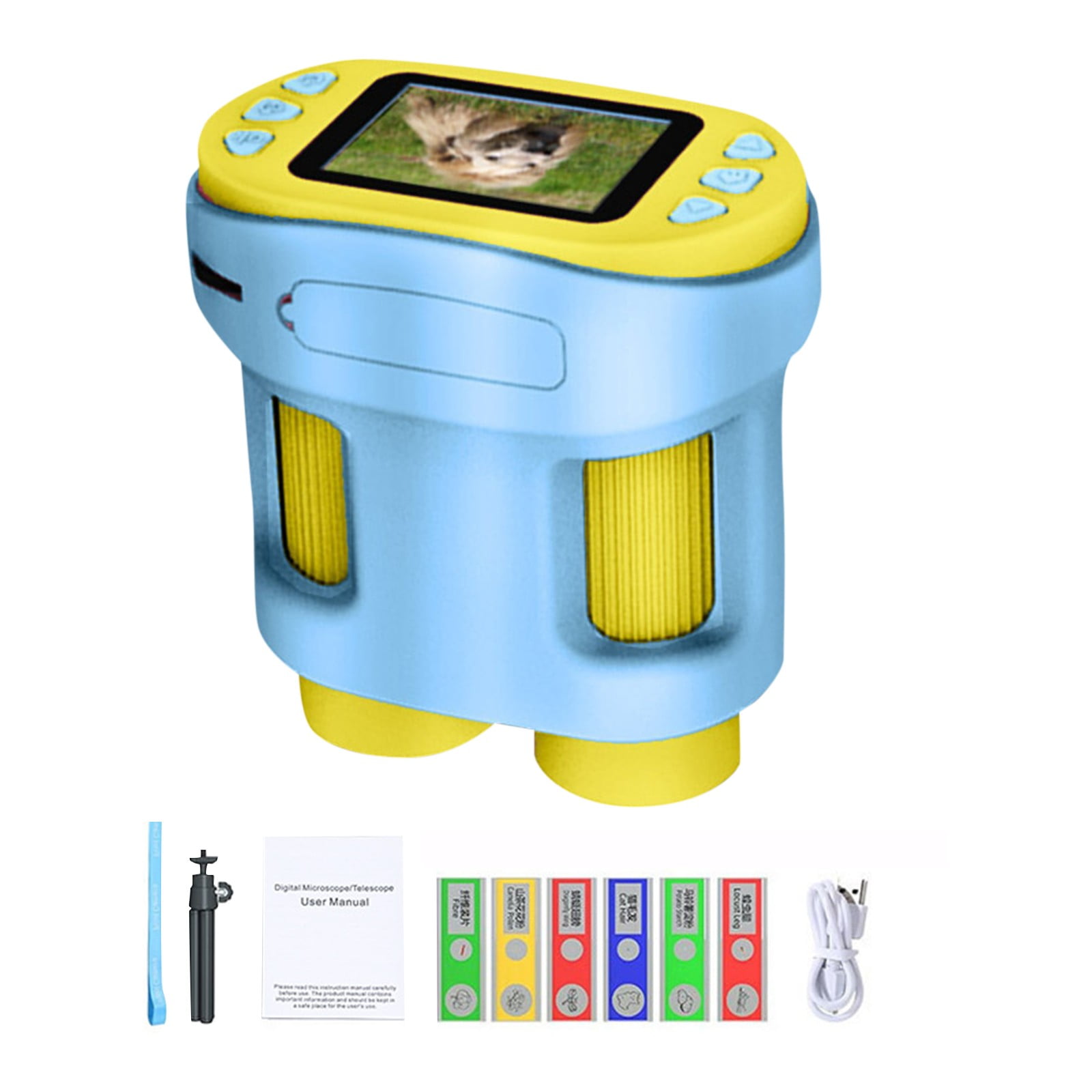 Children'S Microscope: 1000x Portable Microscope,Captures Photos And ...