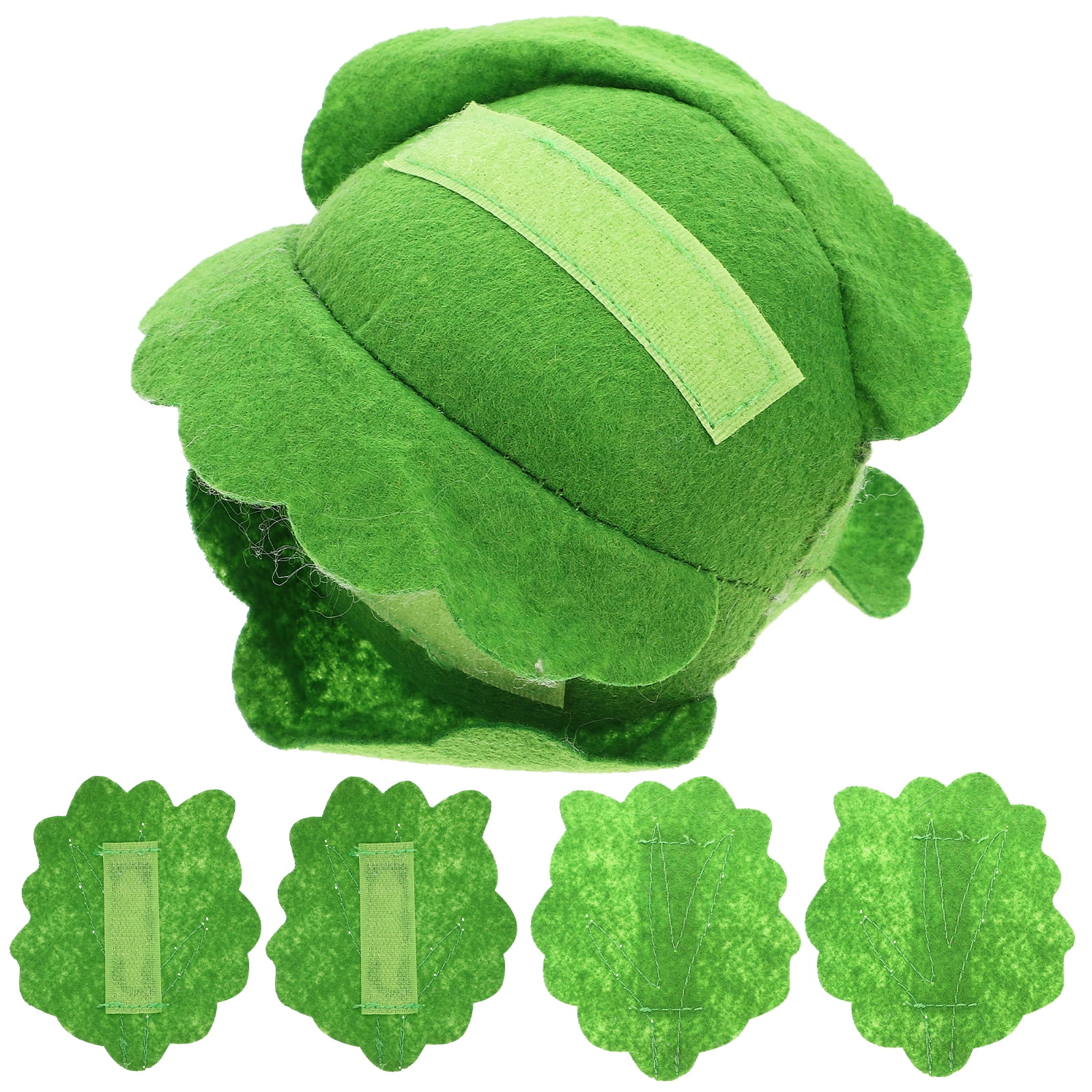 FRCOLOR Vegetable props Felt Cabbage Toy Green 1Set - Walmart.com