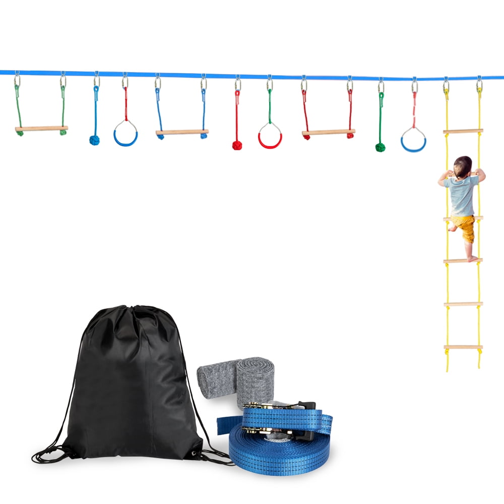 Children'S Ninja Line Leisure Line Obstacle Course Accessories Rock ...