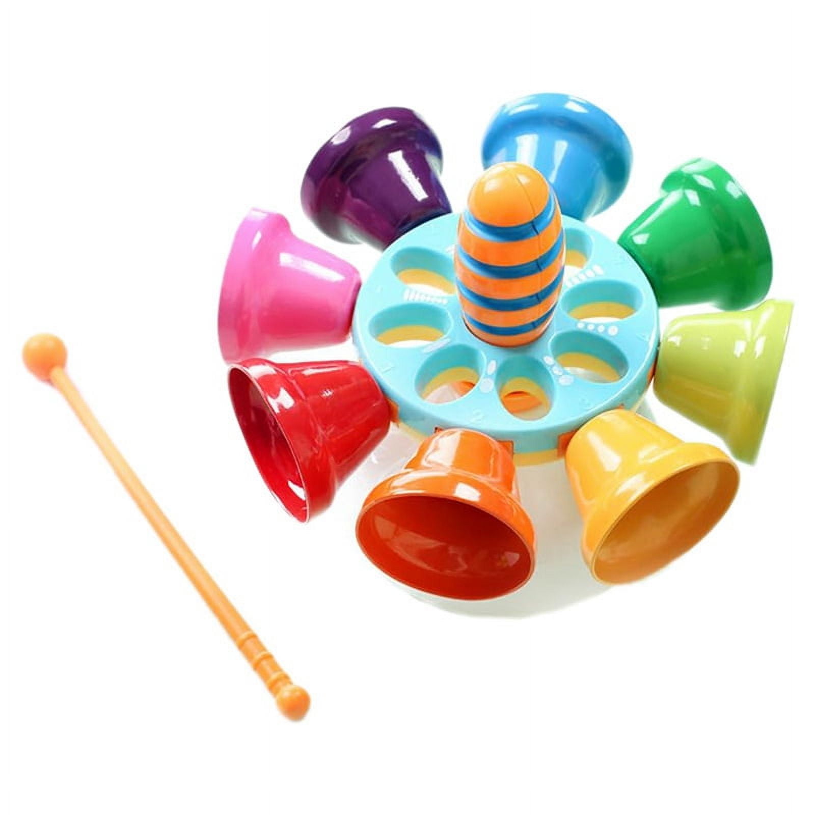 Children'S Percussion Instrument,Rainbow Diatonic Bells for Kids,Kid ...