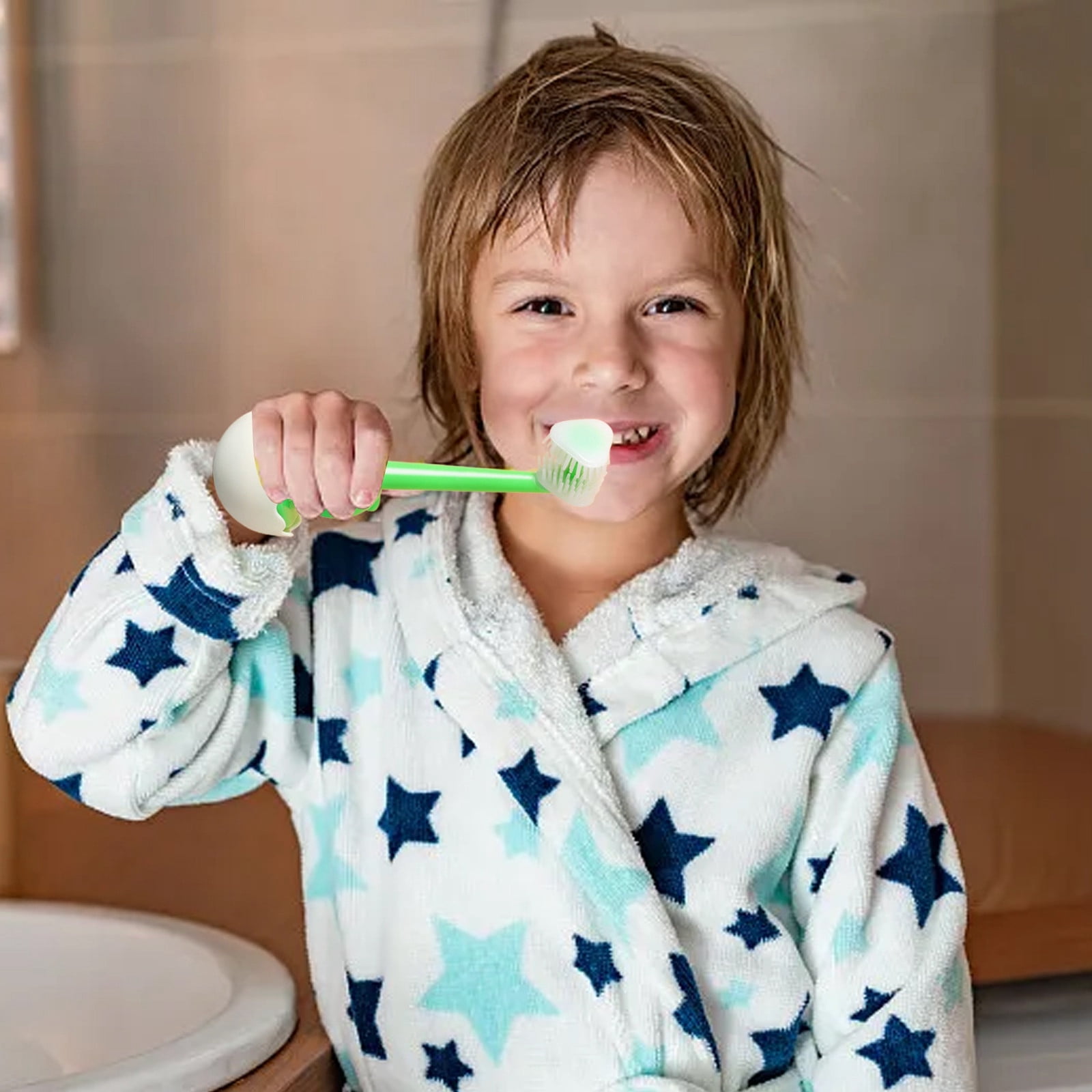 Children's Three Tumbler 3D Soft Hair 2 12 Years Old Baby U Shaped ...