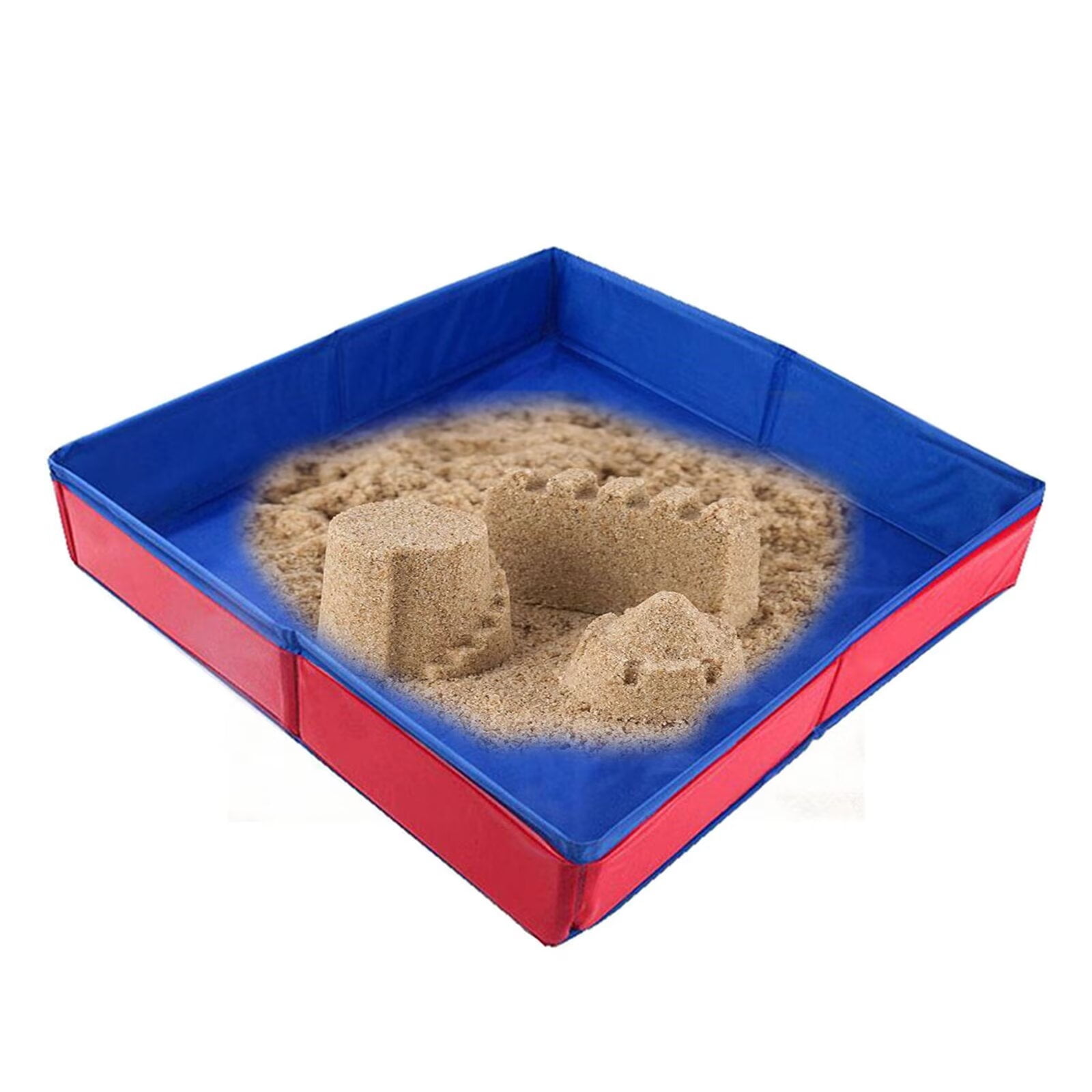 Children Sandbox Toys, Kids Sand Activity Sensory Toys Beach Sand Table ...