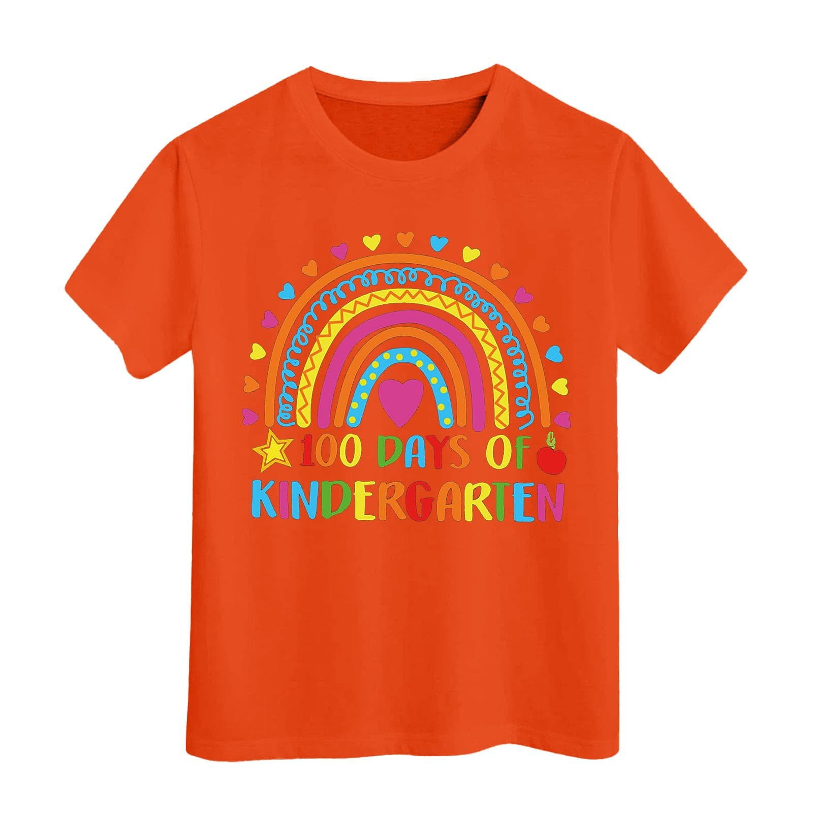 Children Shirts for Girls Birthday Short Sleeve Crew Neck Letter ...