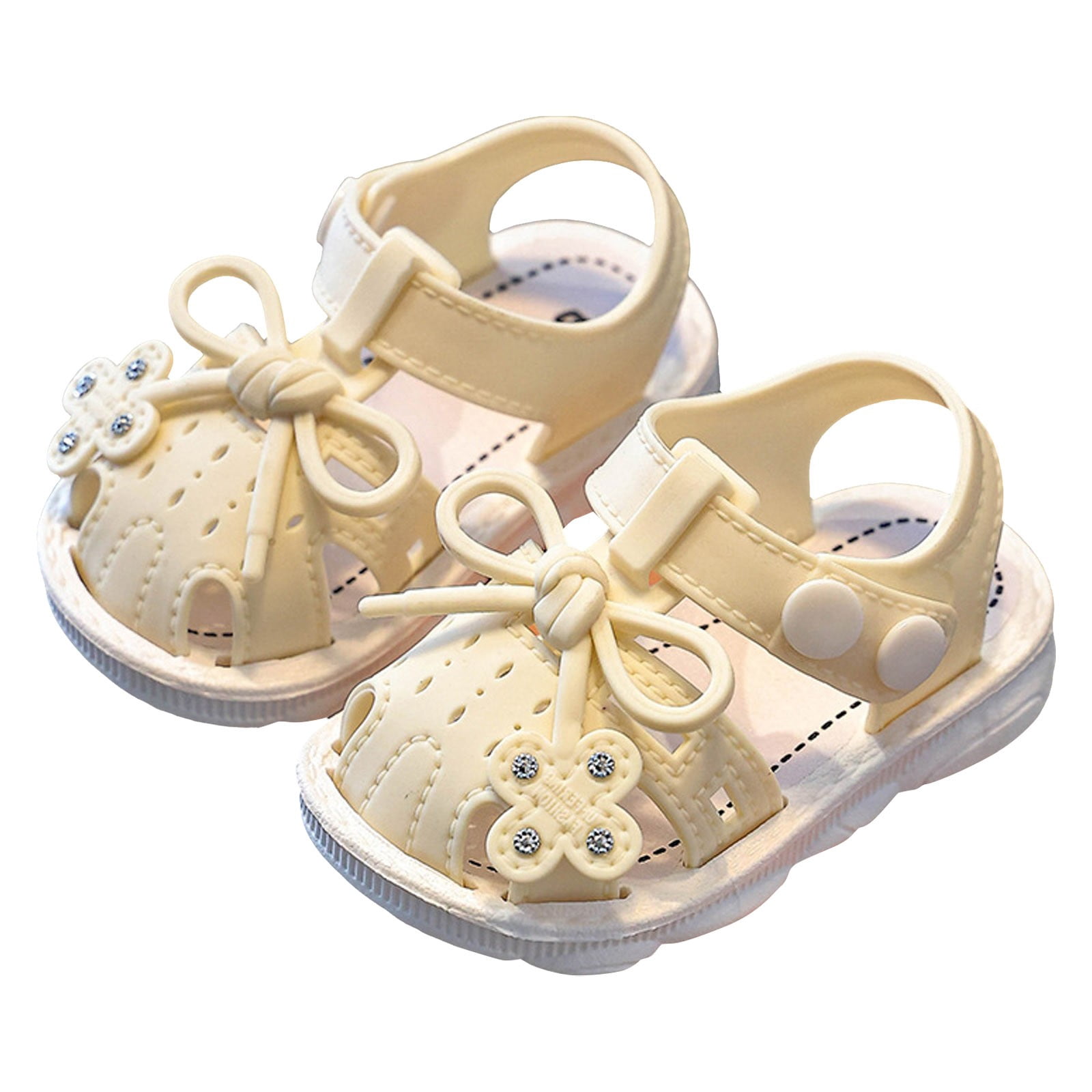 Children Shoes Comfortable Flat Sandals Fashionable Toe Covering ...