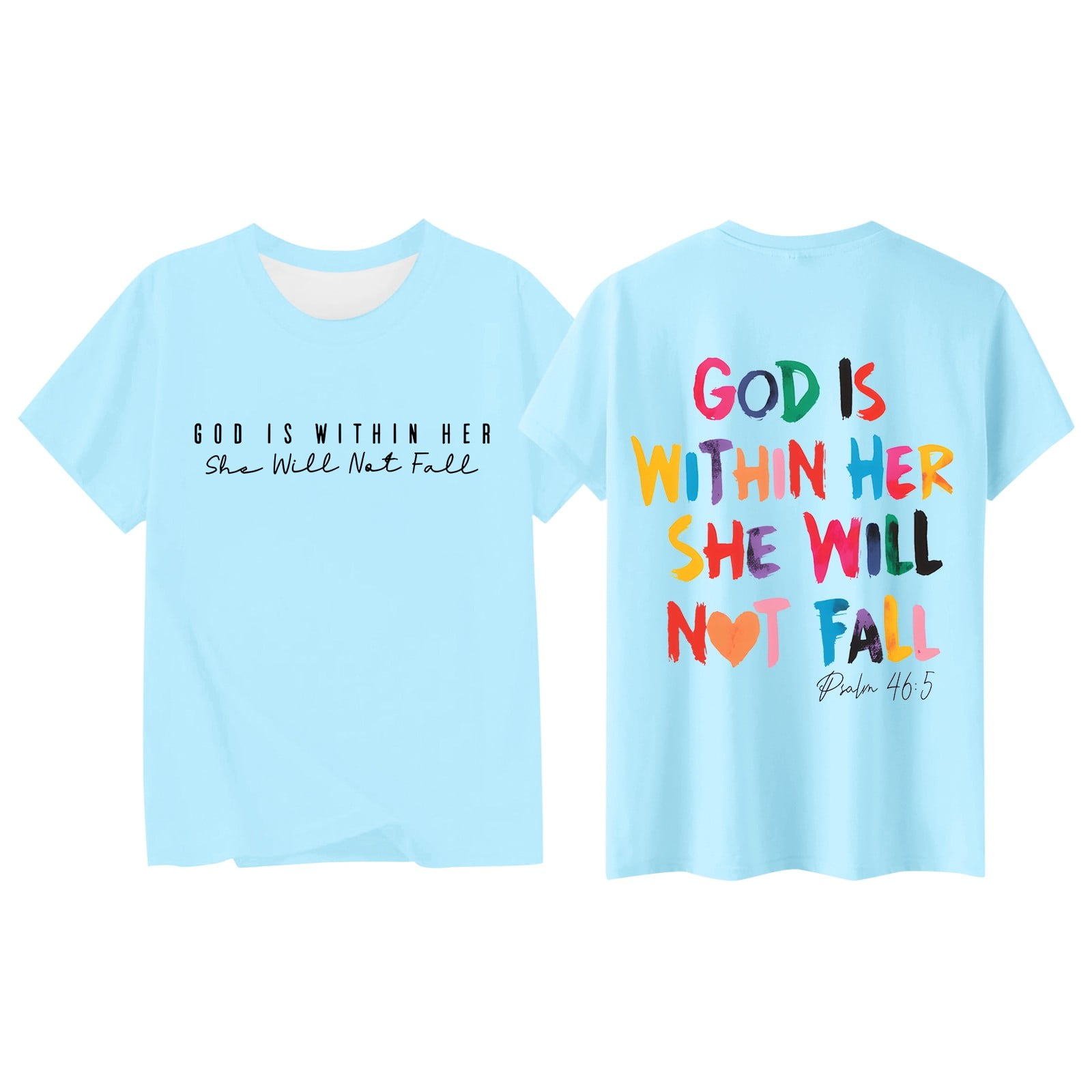 Children Short Sleeve Crew Neck T-Shirts Fun Letter Graphic Tee Tops ...