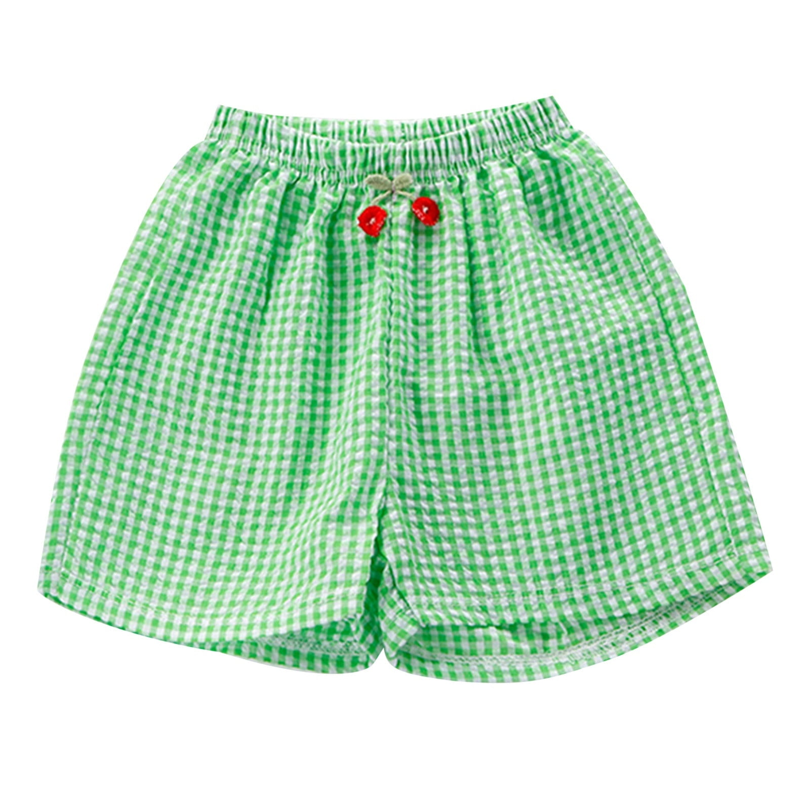 Children Shorts Wear Summer Thin Plaid Beach Pants For Boys Girls Baby ...