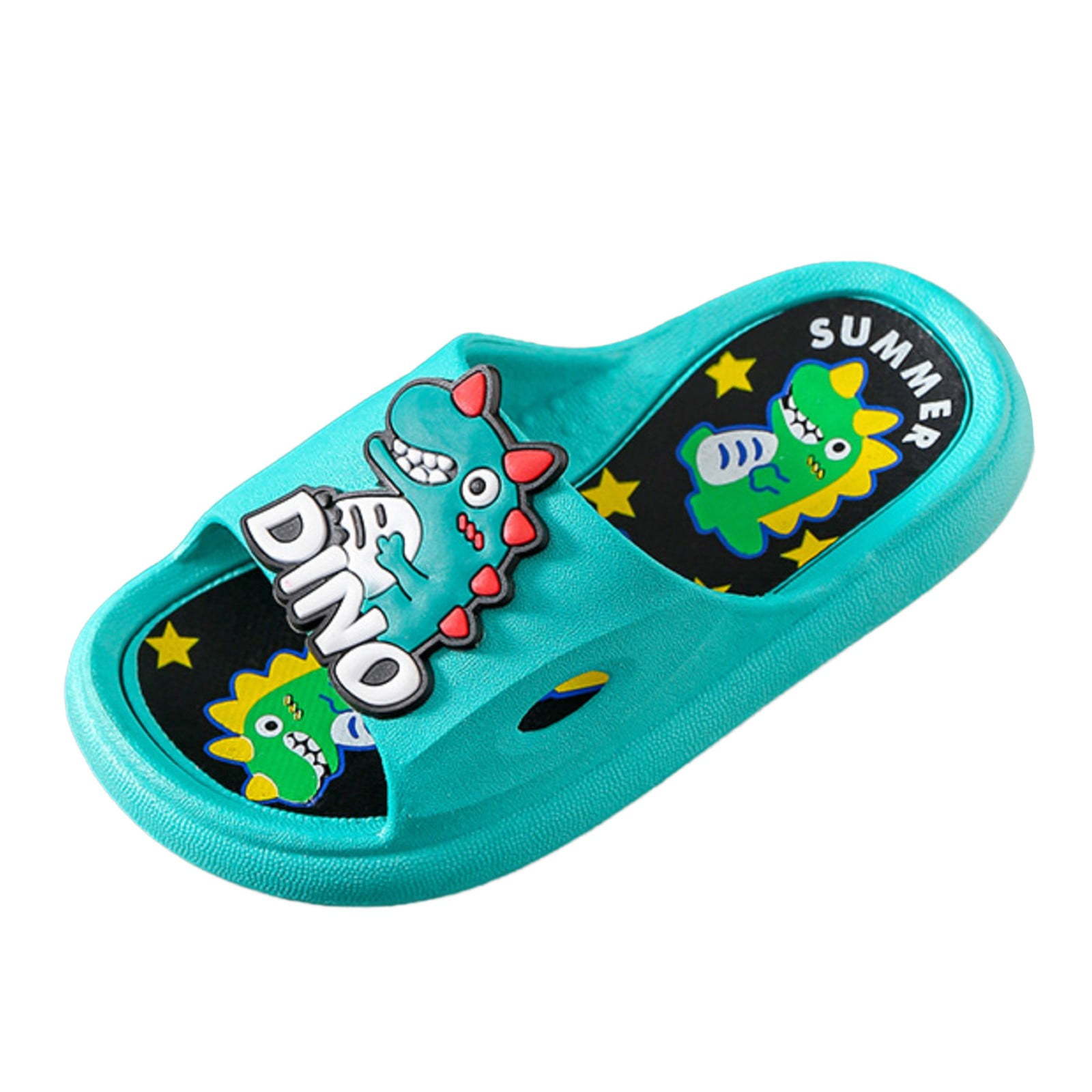 Children Slippers Summer Cute Cartoon Little Dinosaur Boy Baby Bathroom Sandals Fashionable ...