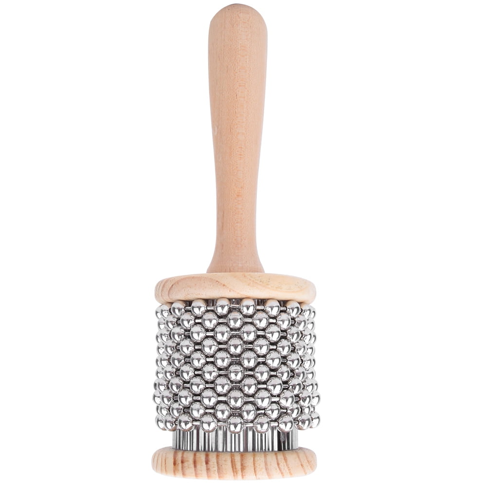 Children Striking Instrument Wood + Metal Small Size Hand Shaker Kid ...