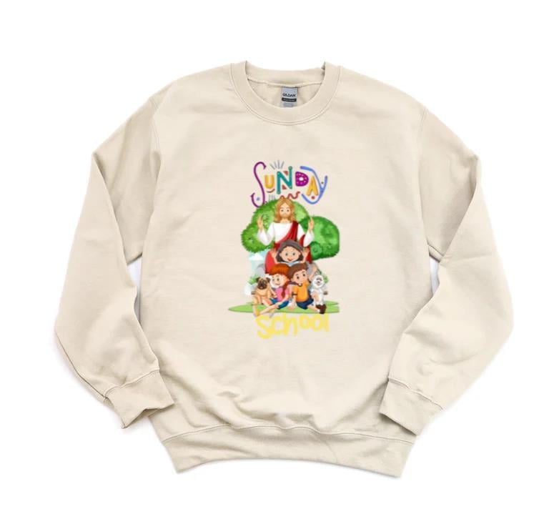 Children Sunday School Cute Faith-Based Youth Graphic Jesus God Christ ...