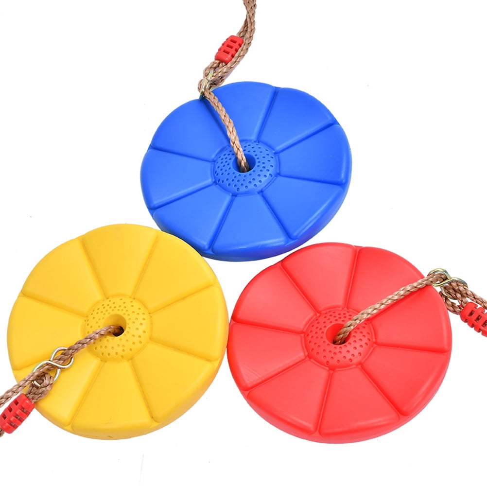 Children Swing Playground Tree Swings for Kids Outdoor Seat Yellow ...