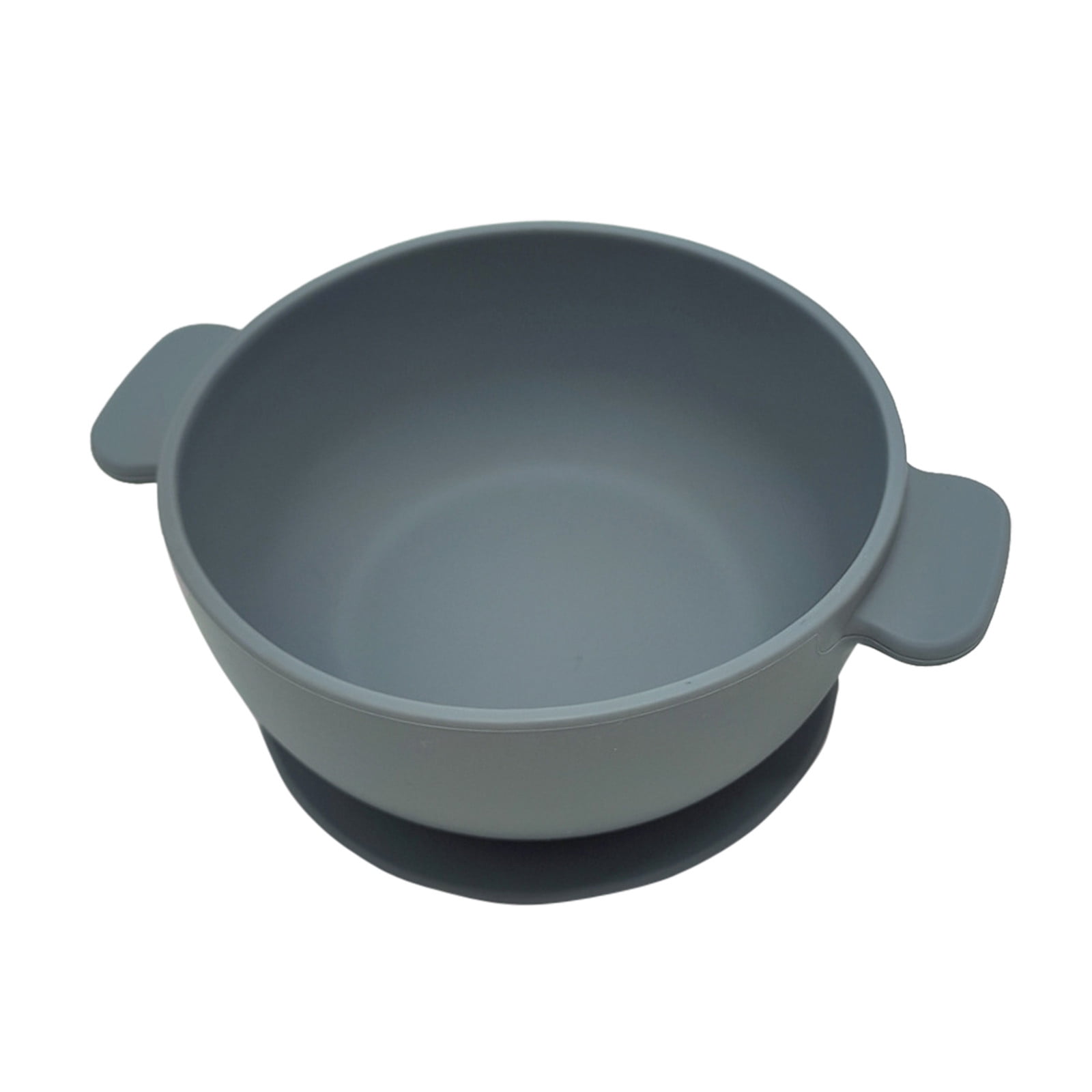 Children Tableware Silicone Baby Double Ear Bowl for Soup and Steamed ...