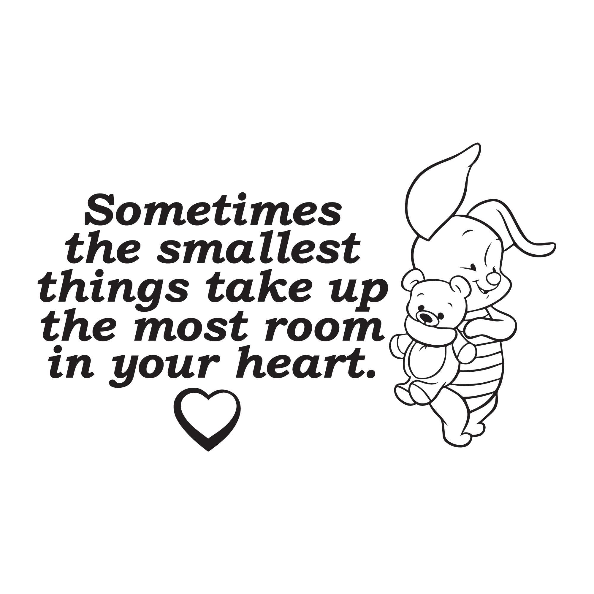 Children The Most Room In Your Heart Loving Quote Wall Decal Decoration ...