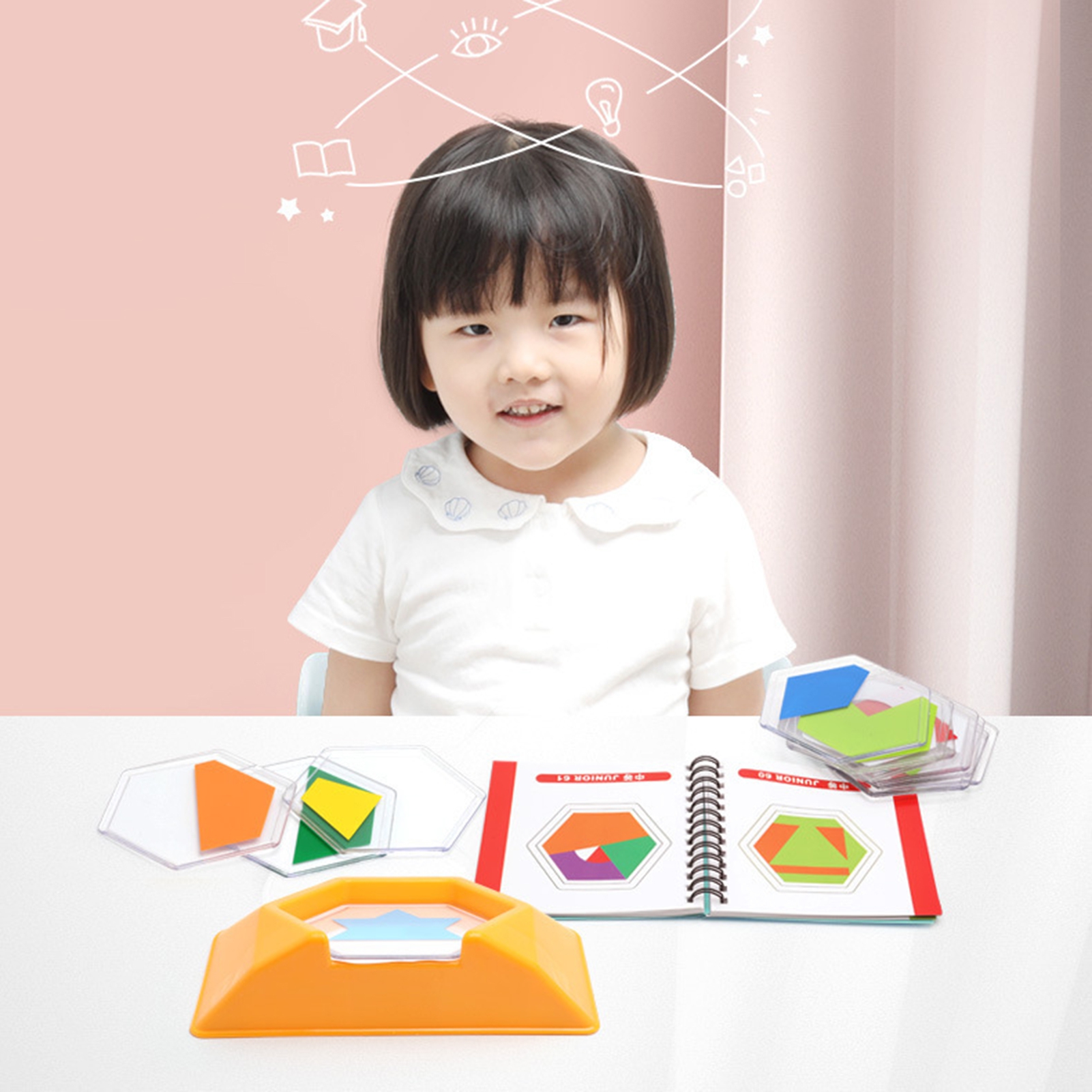 Children Thinking Jigsaw Puzzle - Color Code Puzzle Board - Walmart.com