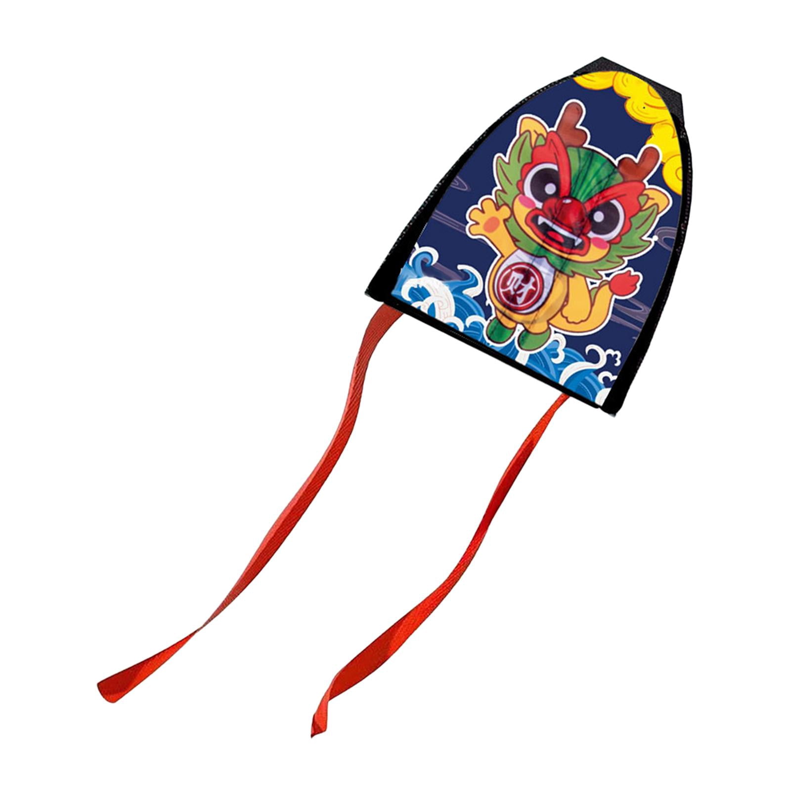 Children Thumb Ejection Kite Mini Kite with 2 Replacement Rubber Band ...