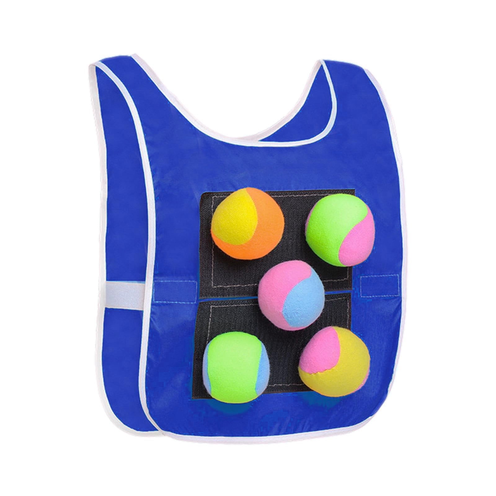 Children Toddler Sticky Vest Outdoor Throwing Target Game With Balls ...