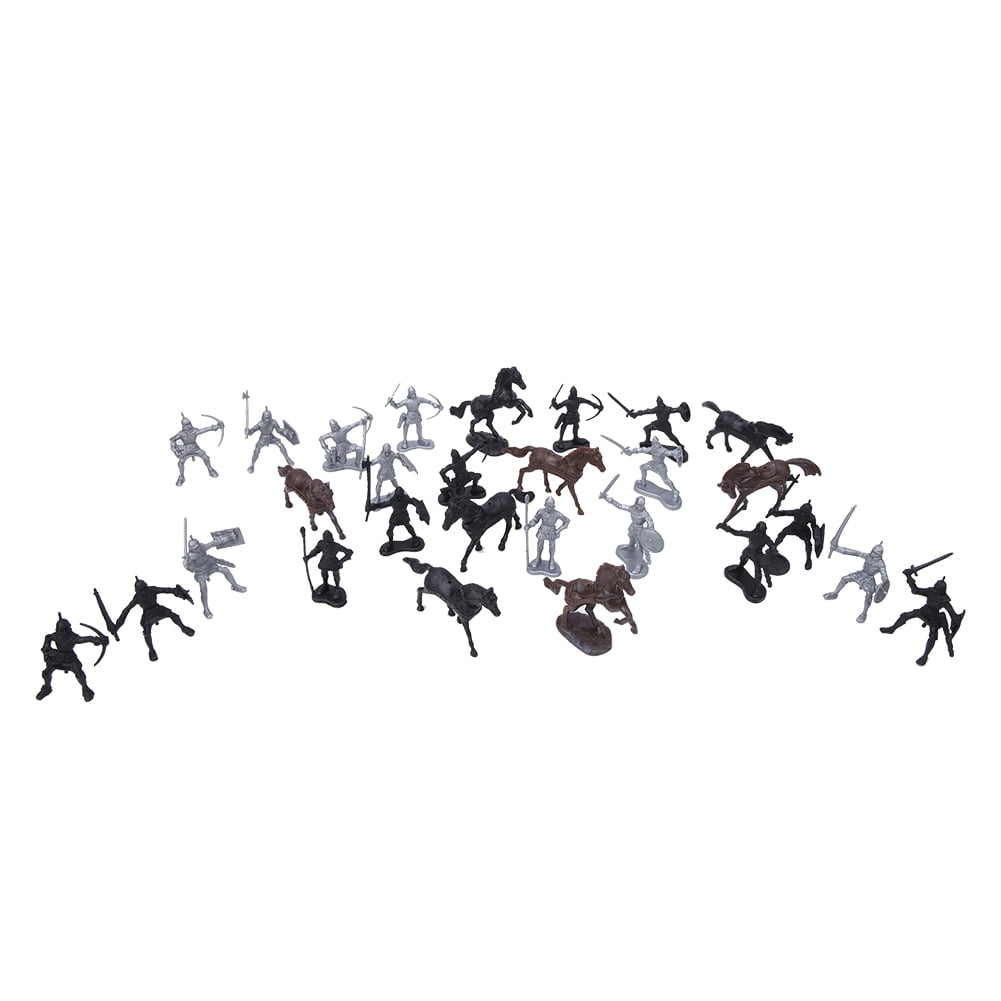 Children Toy Static Military Soldier Model Medieval Warrior Ancient ...