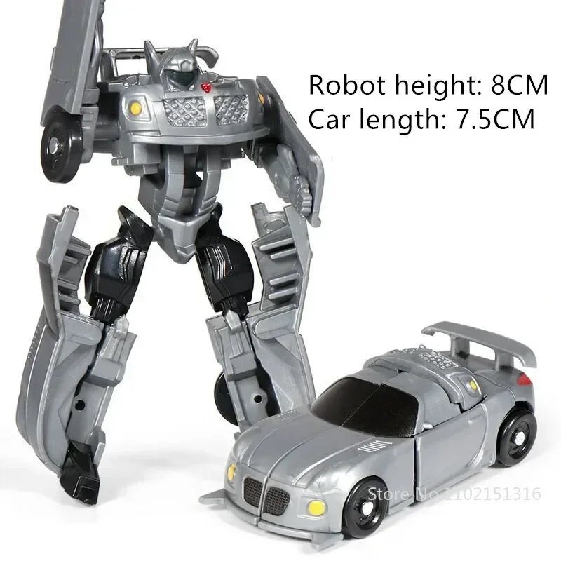 Children Toys Mini Transformation Robot Kit Toys Models 2 In 1 Deformed ...