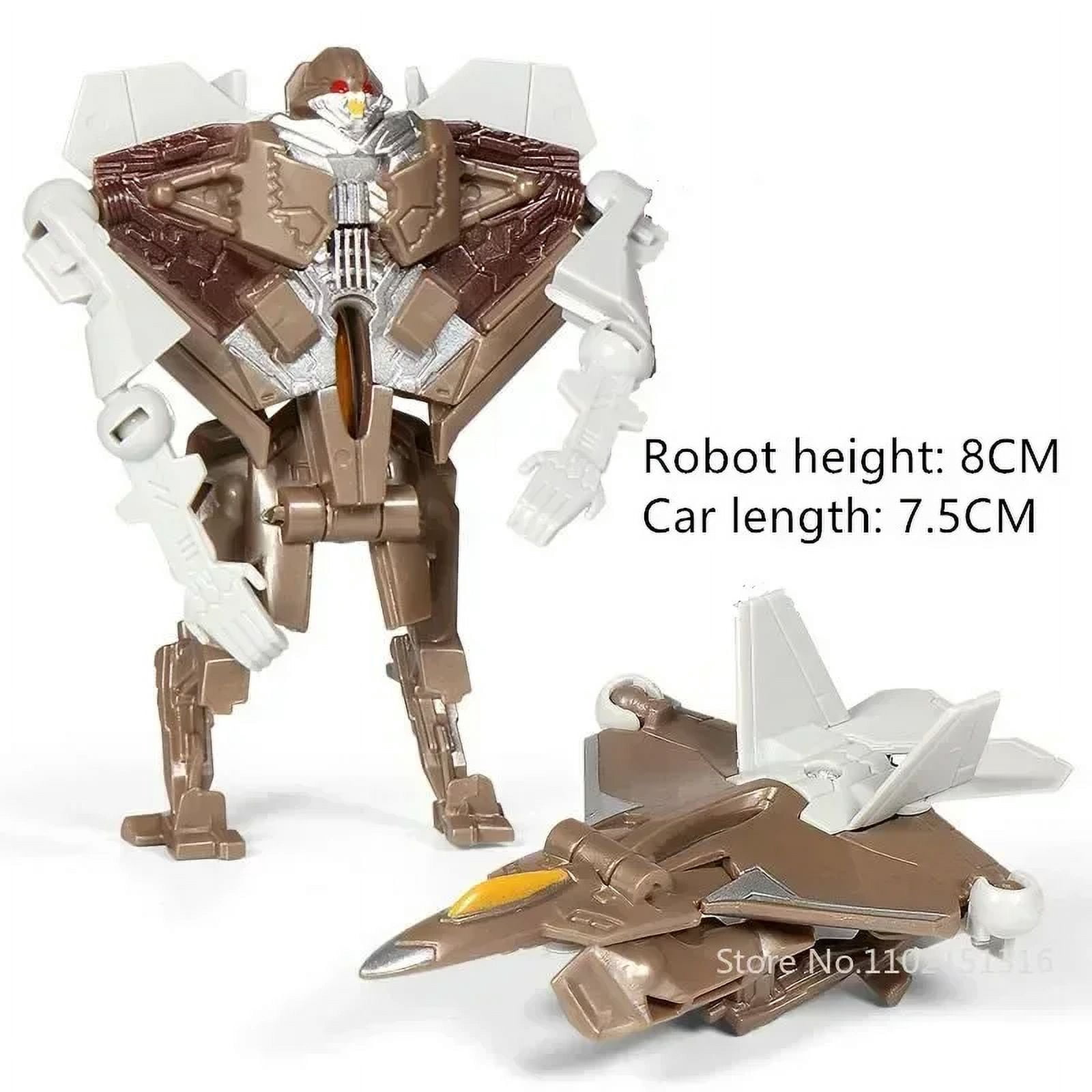 Children Toys Mini Transformation Robot Kit Toys Models 2 In 1 Deformed ...