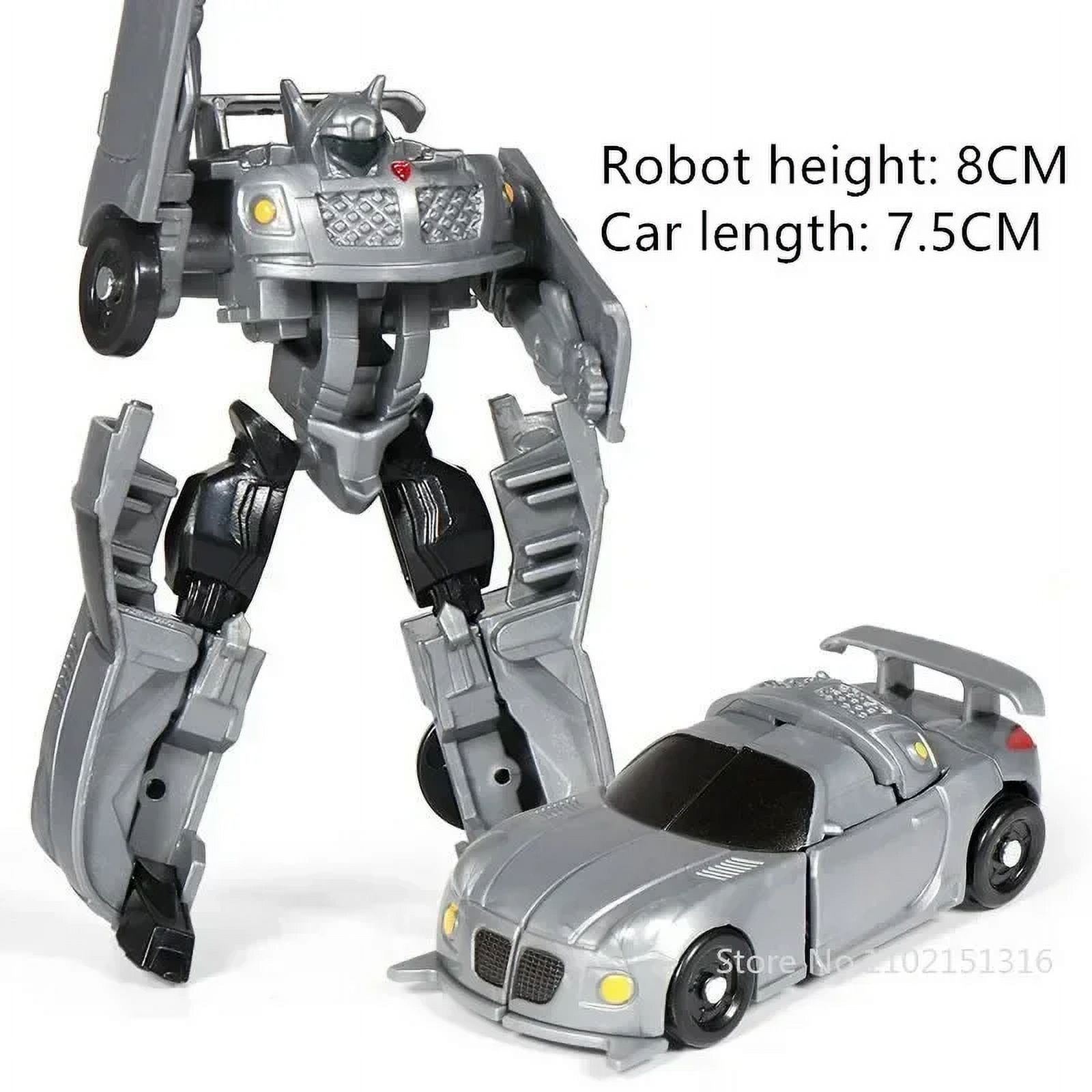Children Toys Mini Transformation Robot Kit Toys Models 2 In 1 Deformed ...