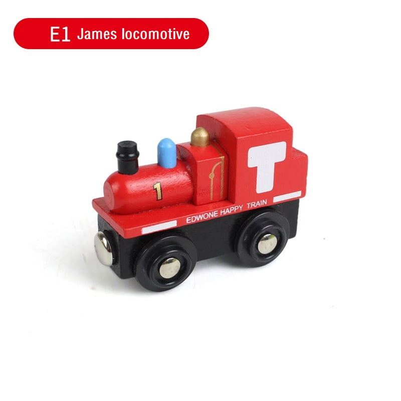 Children Toys Wooden Magnetic Train Car Locomotive Model Car Toy Brand ...
