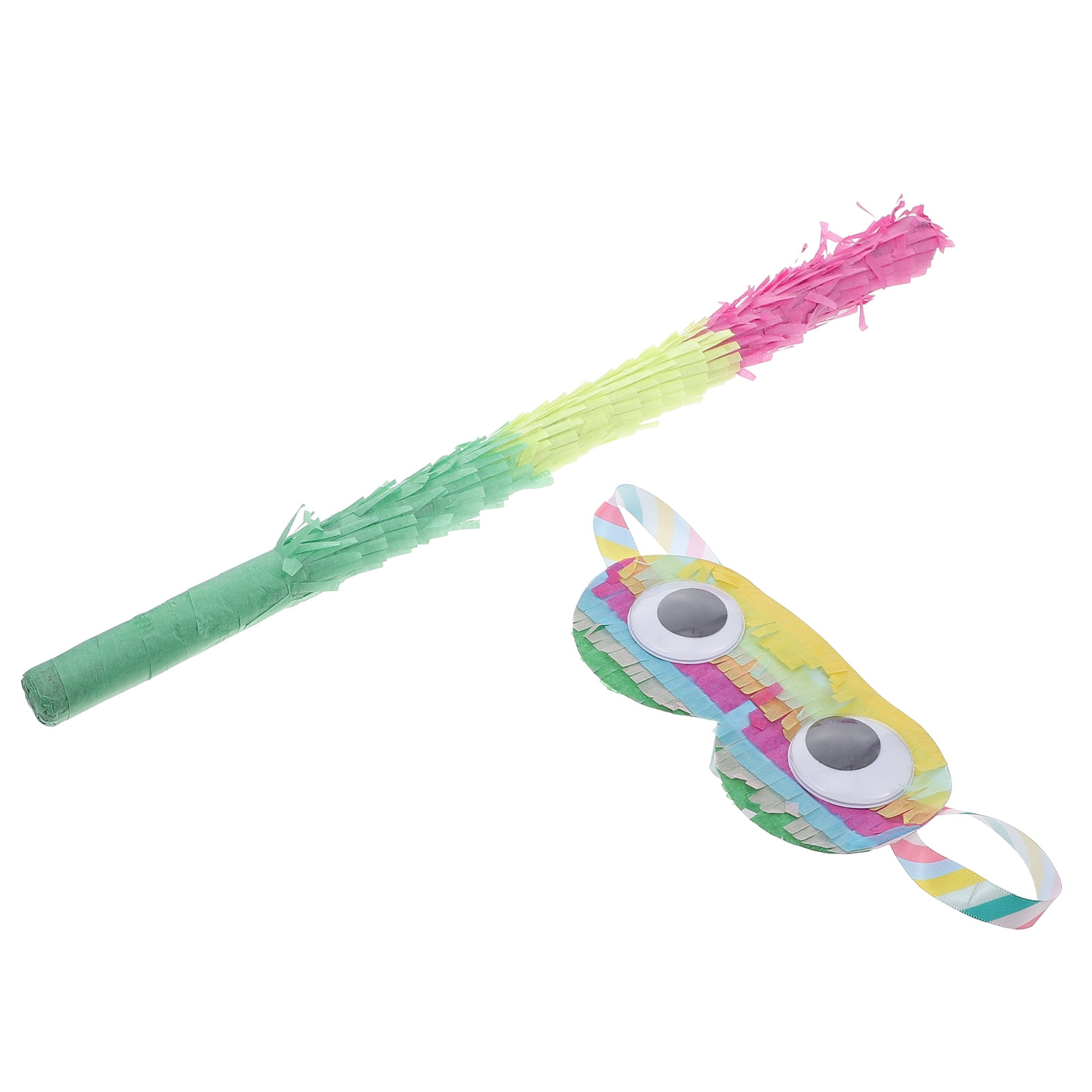 Children Toys Wooden Pinata Stick Halloween Blindfold Masks Pet Party ...