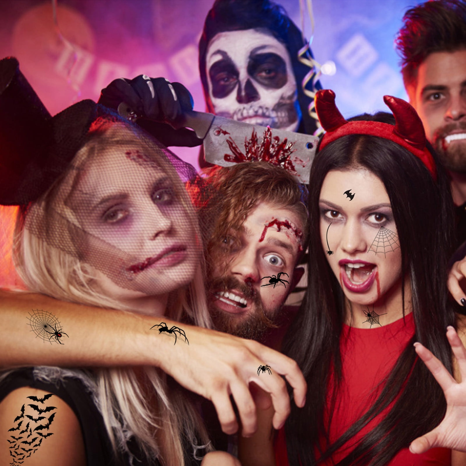 Children Valentines Day Temporary Temporary Adult Science Ink of ...