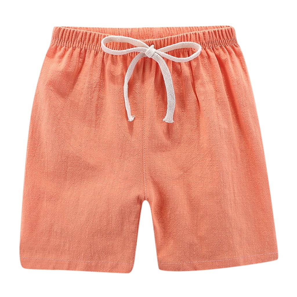 Children Waist Clothes Summer Pants Kids Elastic Shorts Casual Girl Boy ...