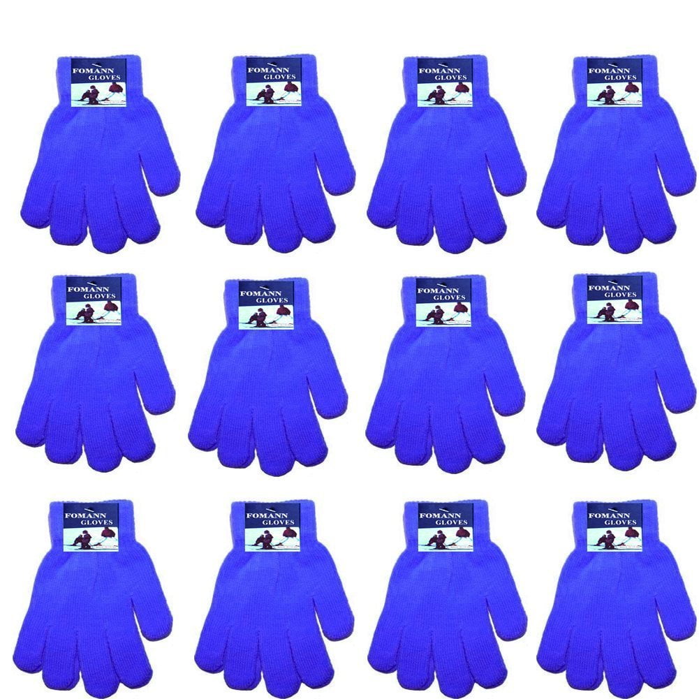 Children Warm Magic Gloves Teens Winter Gloves Boys Girls Knit Gloves(7 ...