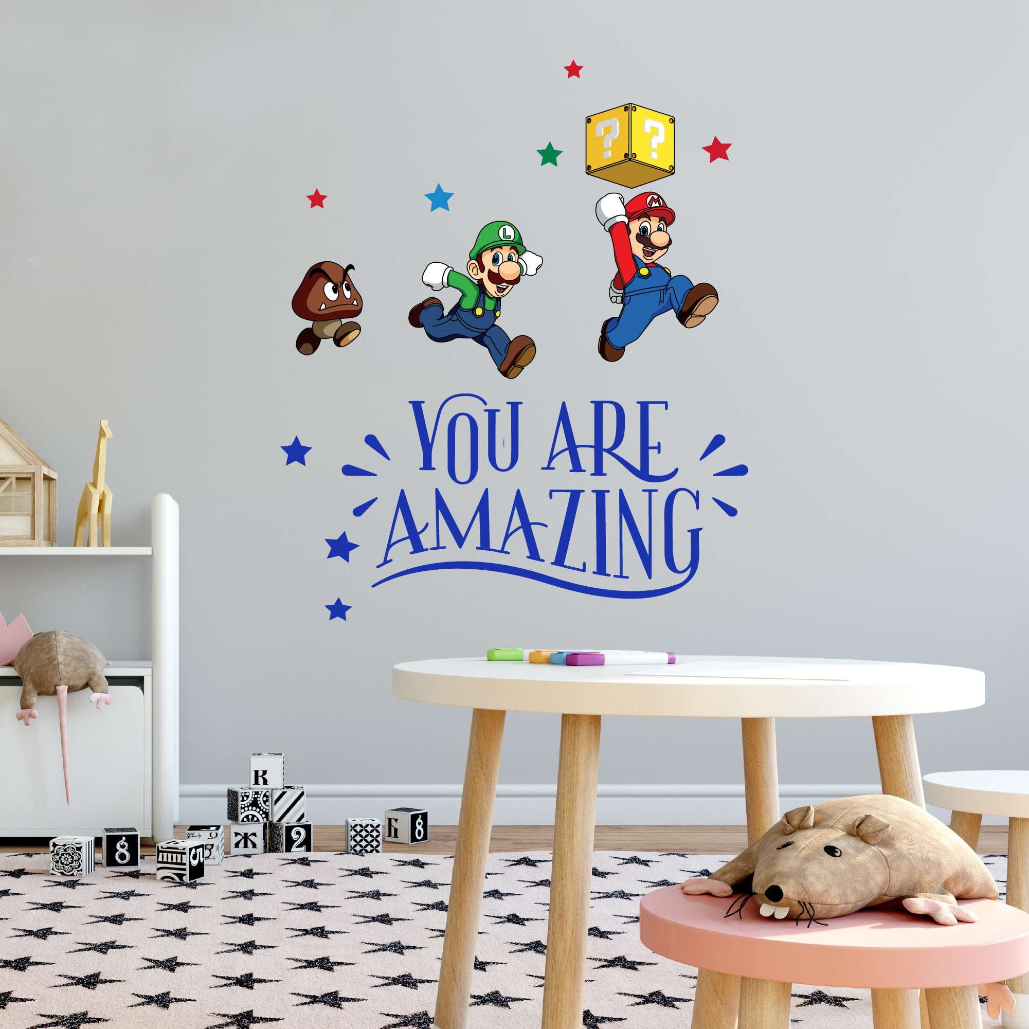 Children You Are Amazing Motivational Quote Wall Decal Decoration Kids ...