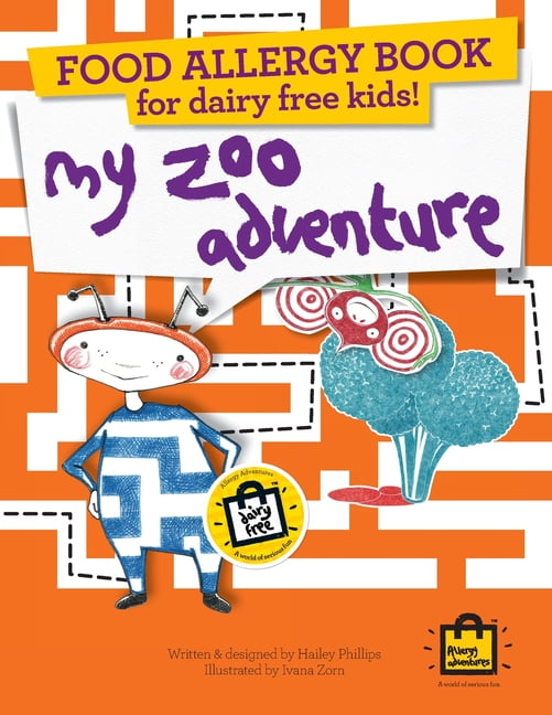 Children's Allergy Adventures Food Allergy Book for Dairy Free Kids ...