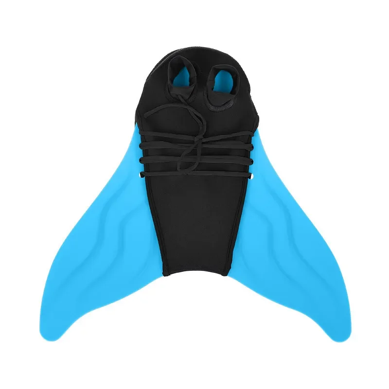 Children and Adult Swimming Fins Training Flipper Mermaid Swim Fin ...