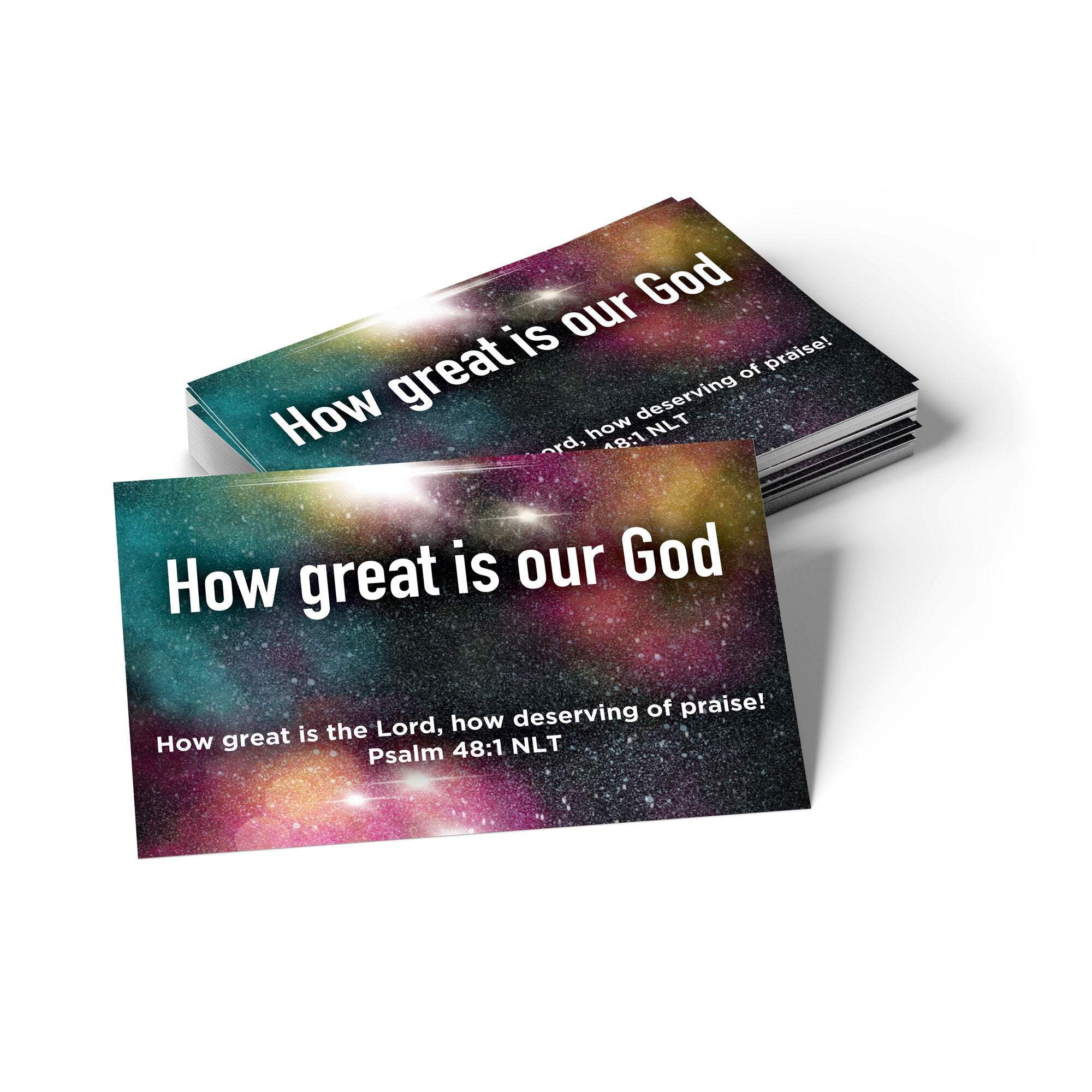 Children and Youth, Pass Along Scripture Cards, How Great is our God ...