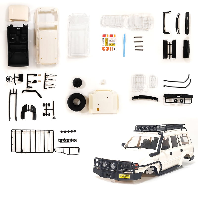 Children full scale four-wheel drive classic land cruiser rc rock ...