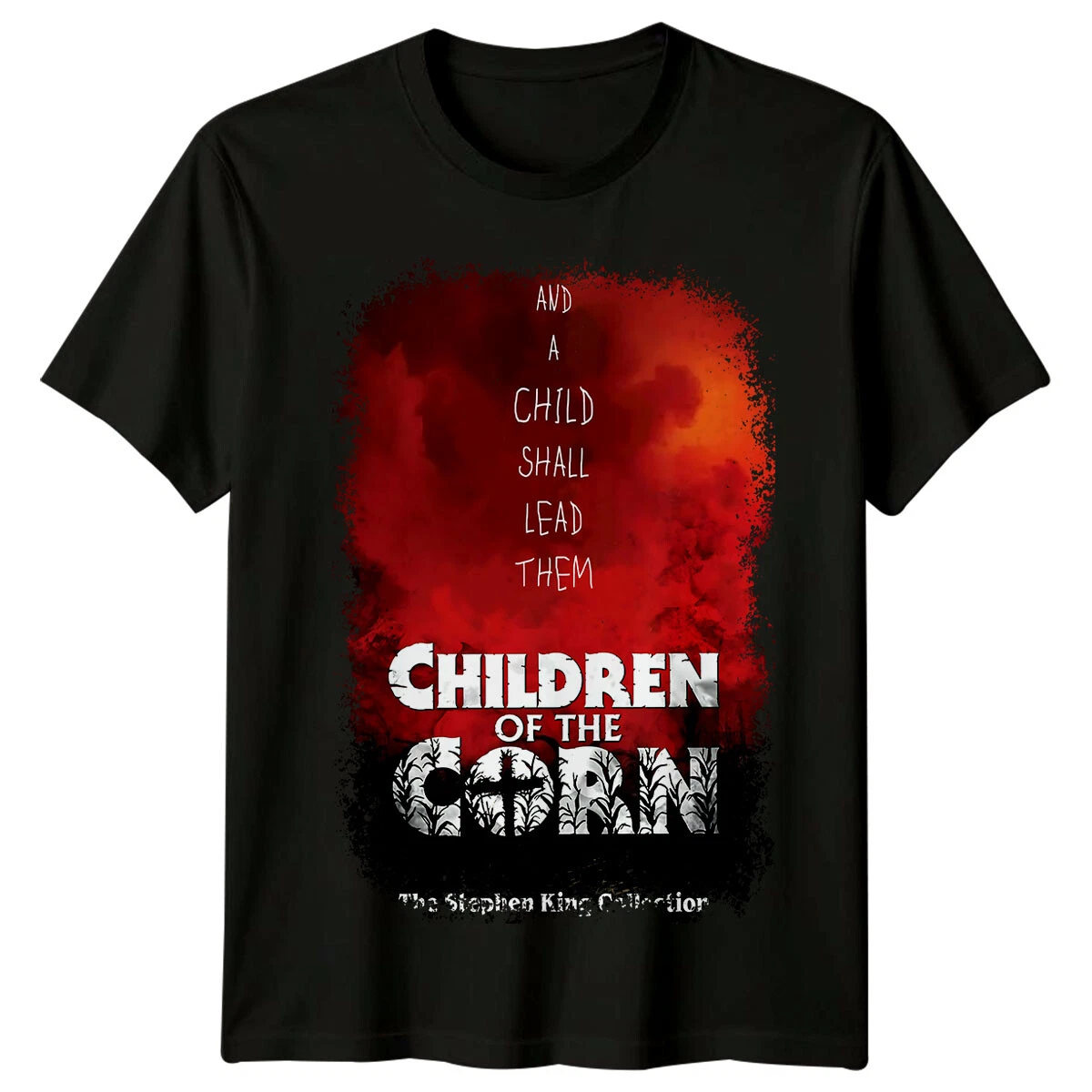Children of the Corn (1984) Movie Poster Inspired T-Shirt Retro 80s Tee ...