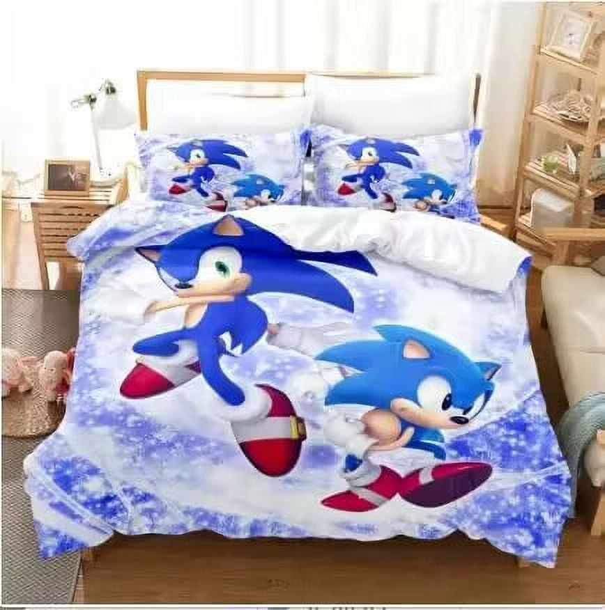 Children‘s 3pcs Cartoon Anime S-Sonic Bedding Set - Walmart.com