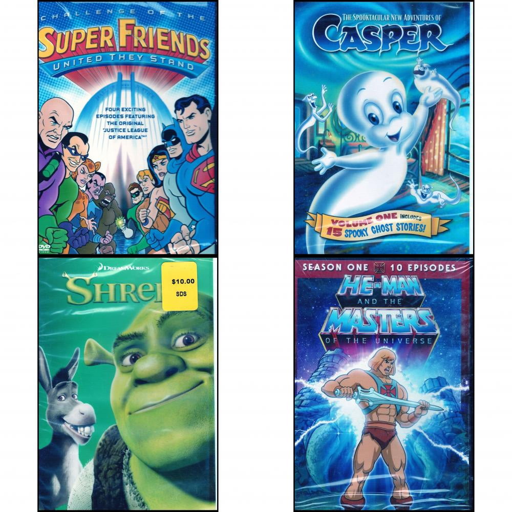 Children's 4 Pack DVD Bundle: Challenge of the Super Friends - United ...