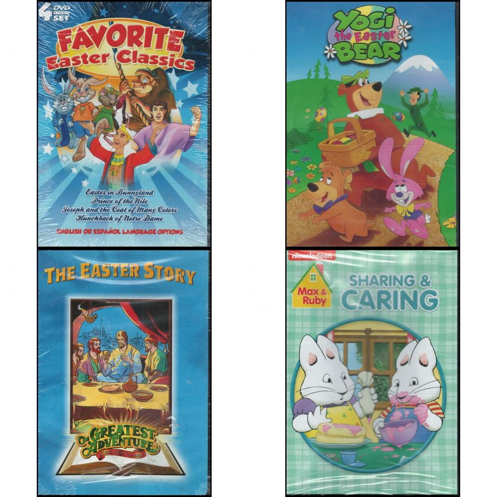 Children's 4 Pack DVD Bundle: Favorite Easter Classics! : Yogi The ...