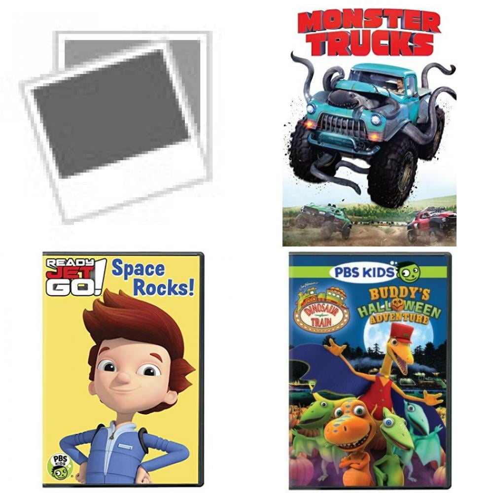 Children's 4 Pack DVD Bundle: Gromits Tail-Waggin, Monster Trucks ...