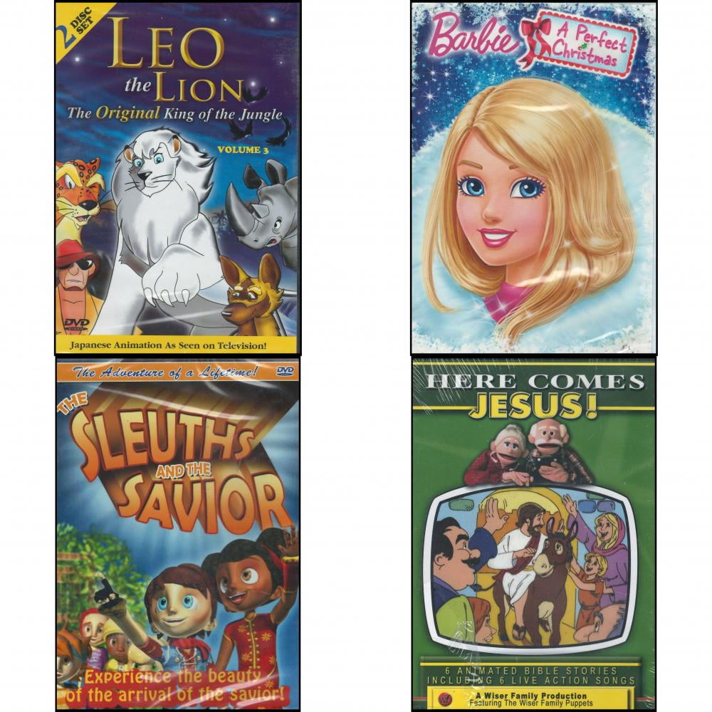 Children's 4 Pack DVD Bundle: Leo the Lion: The Original King of the ...