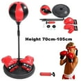 Children's Adjustable Boxing Set 70cm-105cm, Punching Ball Bag with ...