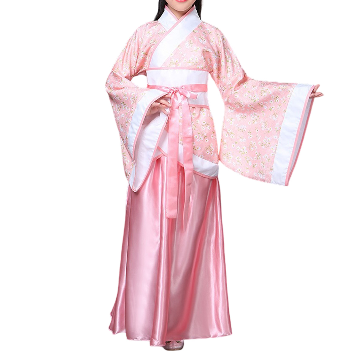 Children's Ancient Costume Female Hanfu Tang Costume Qin Dynasty Spring ...
