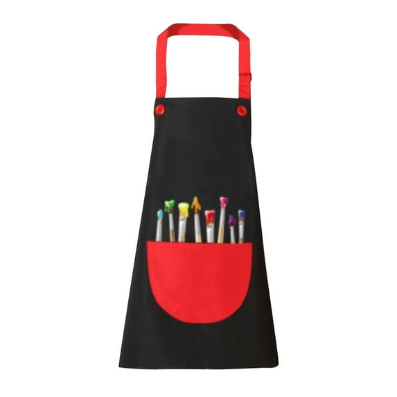 Children's Apron, Adjustable Waterproof Art Apron with Pockets, Girls ...