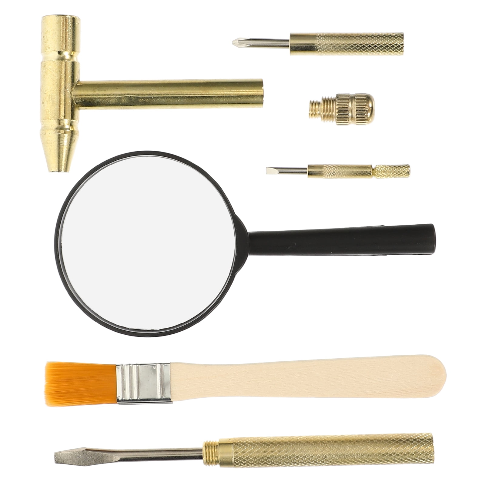 1 Set Dig Tool Toy Kit with Hammer Brush Chisel for Pretend Play ...